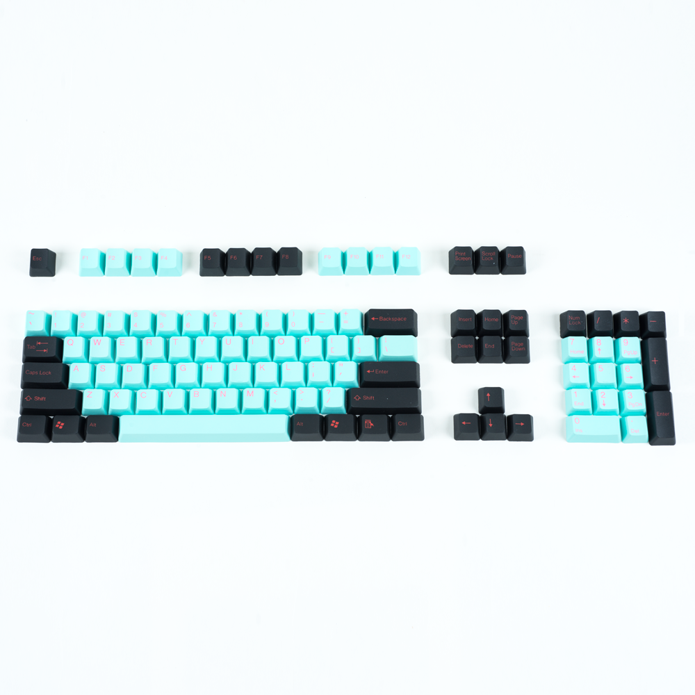Tai-Hao Black Miami (ANSI) Keycap Set – InputGear DE